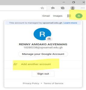 UPSA Student Mail Activation