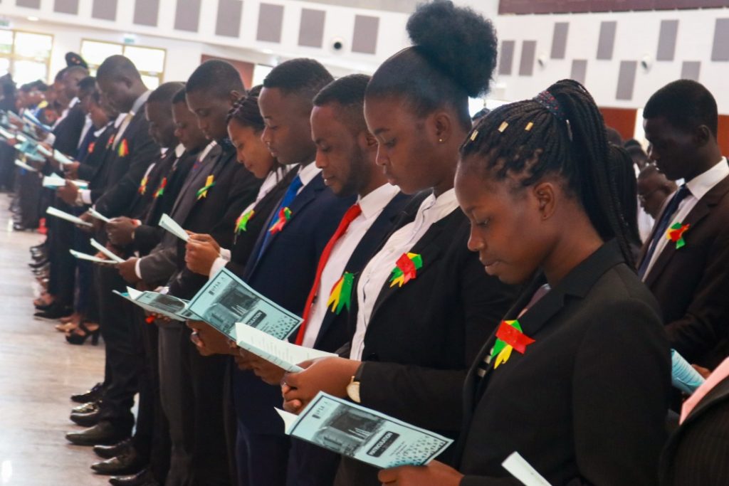 Matriculation Ceremony for School of Graduate Studies & Undergraduate ...