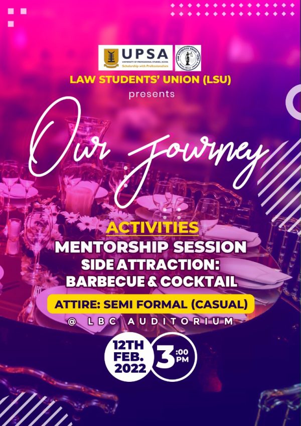 Law Students' Union 'Our Journey' Seminar