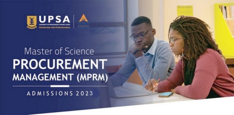 UPSA’s MSc Procurement program receives global CIPS accreditation
