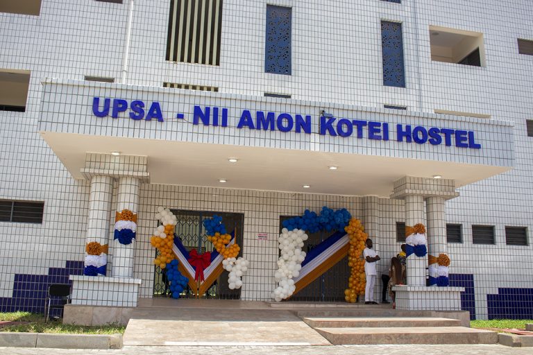 UPSA names new ultra-modern hostel after Nii Amon Kotei