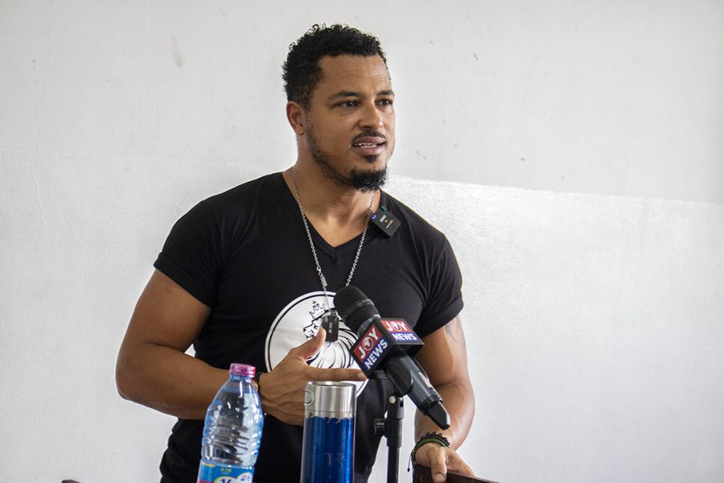 Actor Van Vicker inspires UPSA Public Relations students
