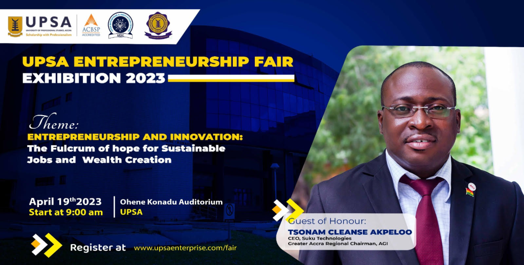 UPSA Entrepreneurship Fair and Exhibition 2023 – UPSA