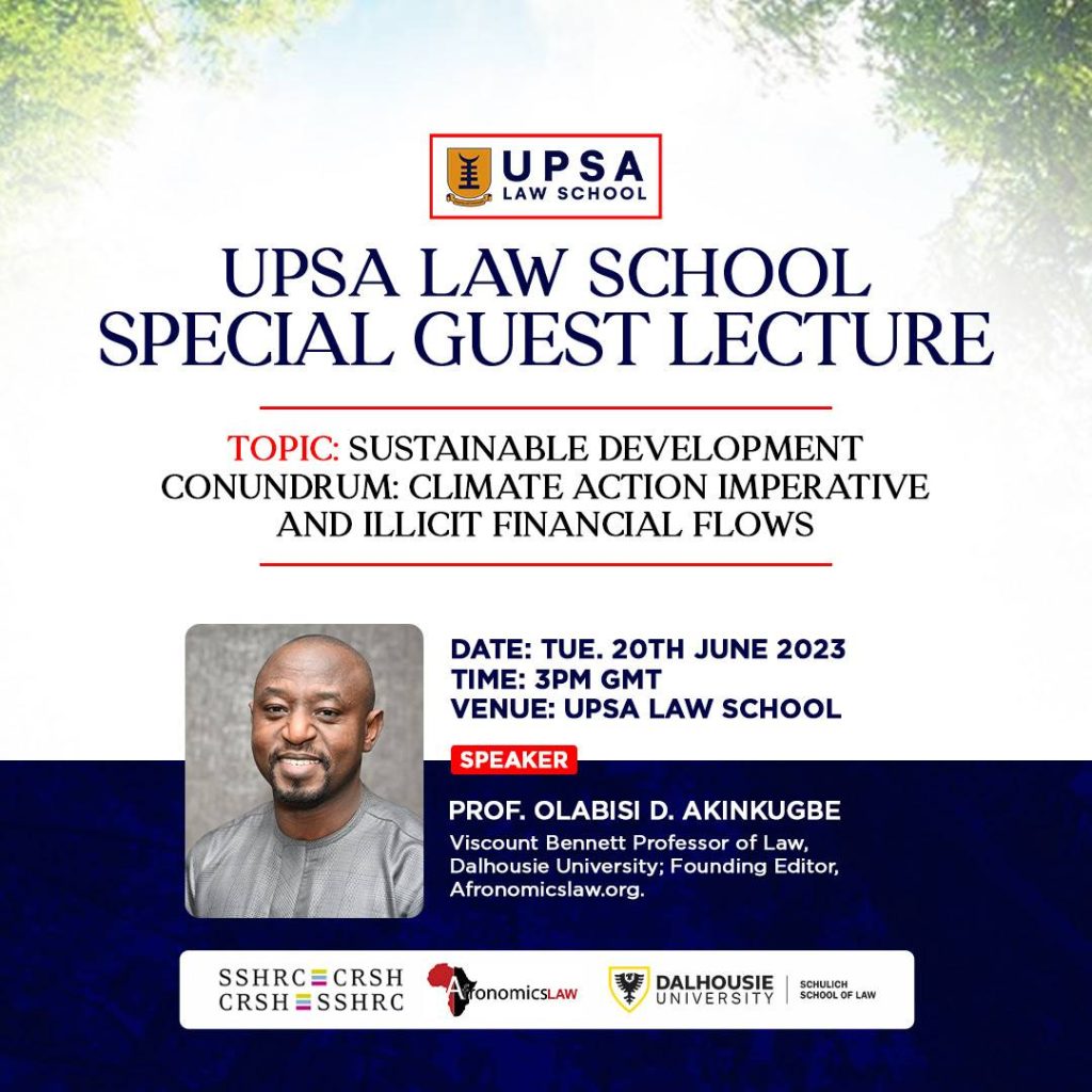 UPSA Law School Special Guest Lecture