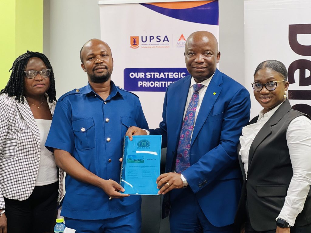 Deloitte Ghana and UPSA seal partnership agreement to enhance industry ...