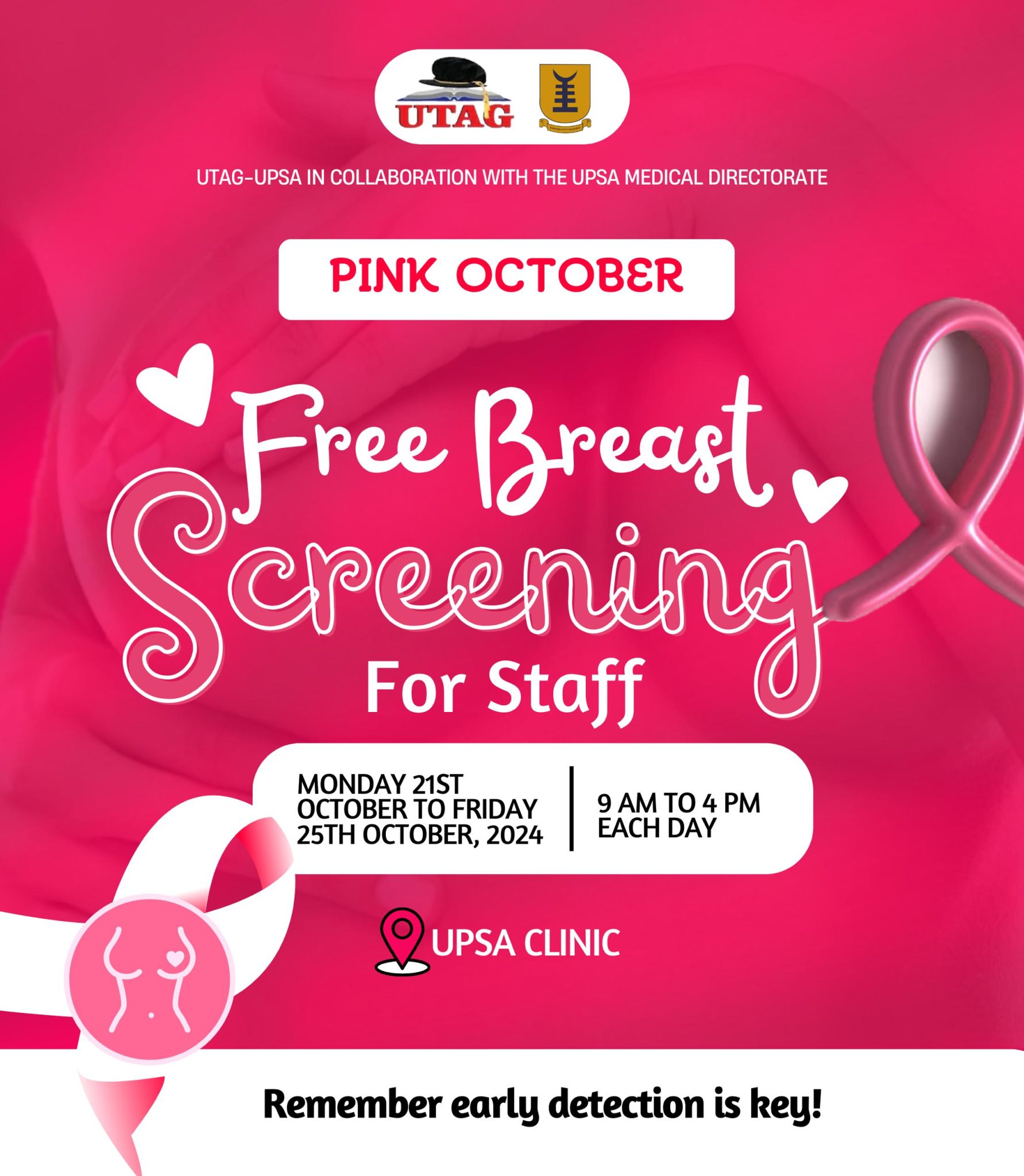 Free Breast Screening for Staff
