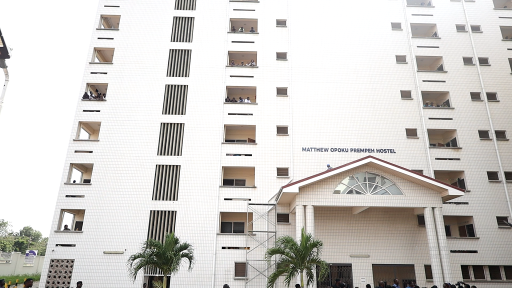 UPSA names hostel after Matthew Opoku Prempeh