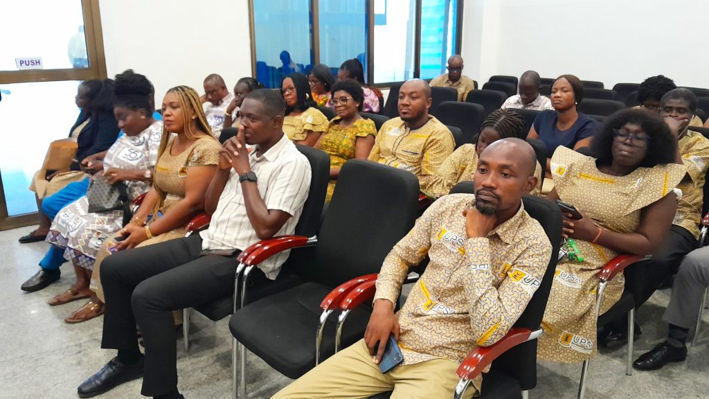 Professor Mawutor engages GAUA members – UPSA