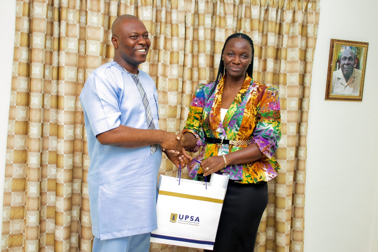 UPSA, Ghana Gas explore strategic partnership