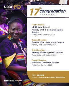 17th Congregation Ceremonies – UPSA