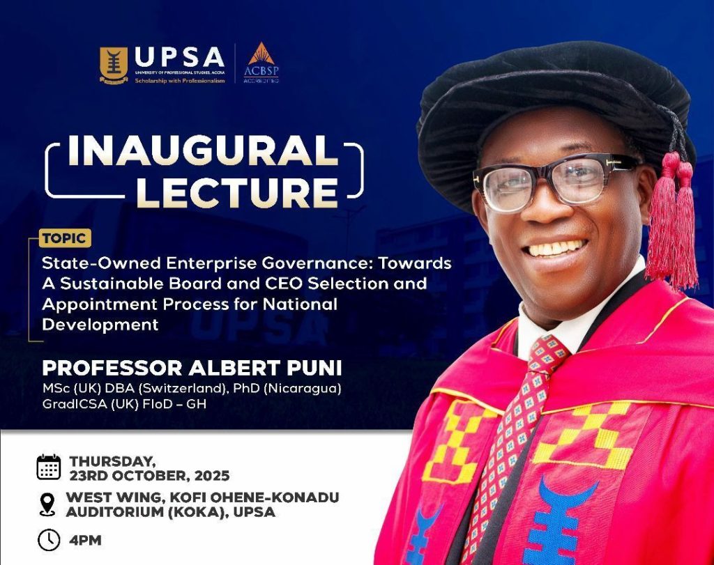 Inaugural Lecture Archives | UPSA